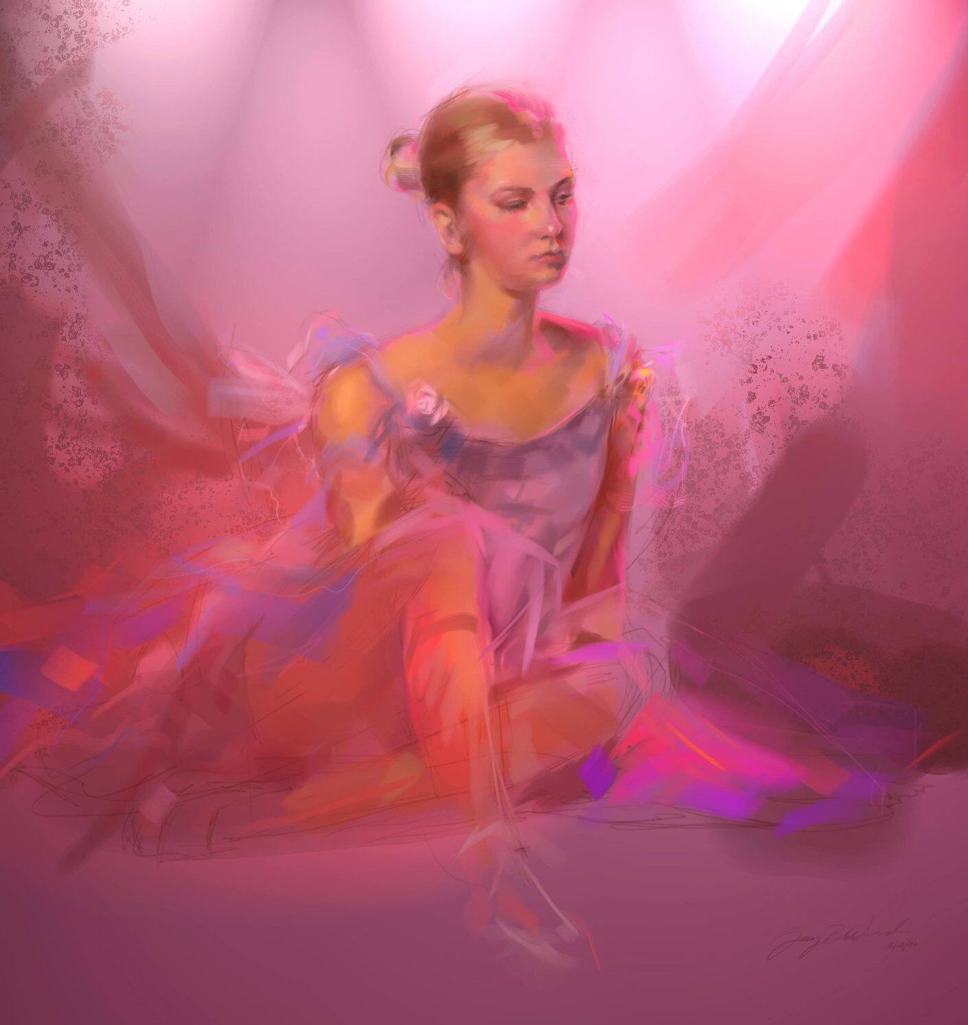 Ballerina - 2hr Study from Life - Corel Discovery Center