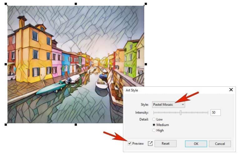 How to apply Art Style effects - Corel Discovery Center