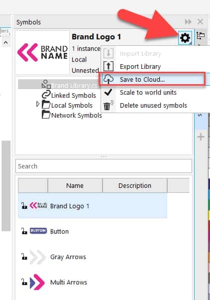 How to sync and share symbols - Corel Discovery Center