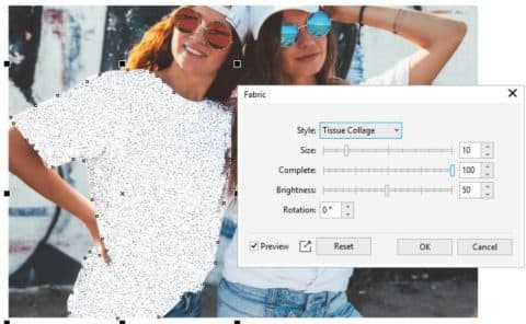 Applying effects with interactive lenses - Corel Discovery Center
