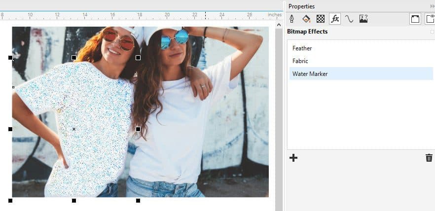 Applying effects with interactive lenses - Corel Discovery Center
