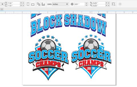 Adding Depth with the Block Shadow Tool - Corel Discovery Center