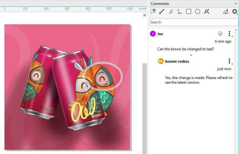 Managing cloud files and collaboration in CorelDRAW - Corel Discovery ...
