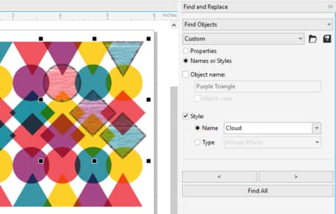 Using Find and Replace in CorelDRAW - Corel Discovery Center