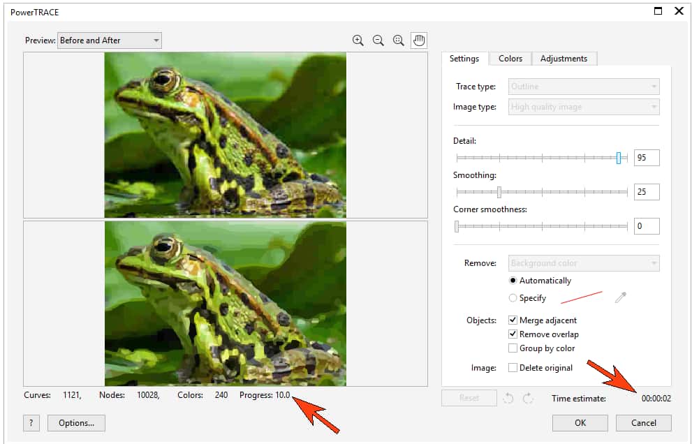 Convert bitmaps to vectors with AI - Corel Discovery Center