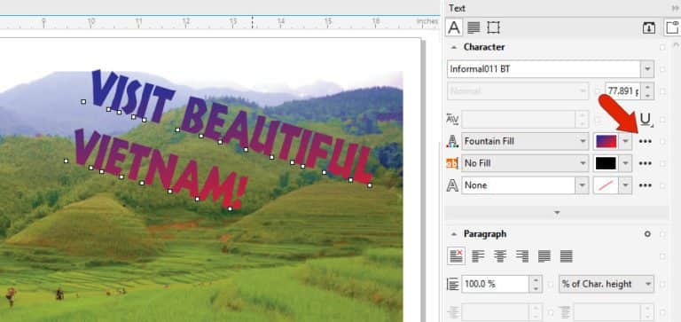 Adding And Editing Text Corel Discovery Center