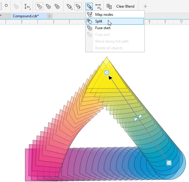 Using the Blend Tool in CorelDRAW - Corel Discovery Center