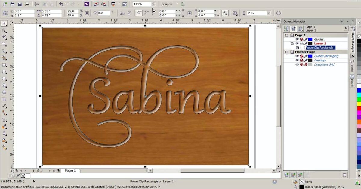 Create a Chiseled Effect - Corel Discovery Center