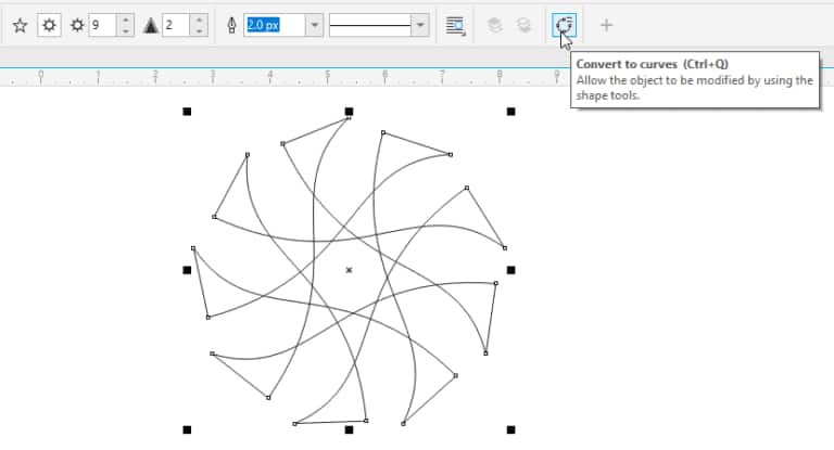The Star, Spiral and Common Shapes tools - Corel Discovery Center