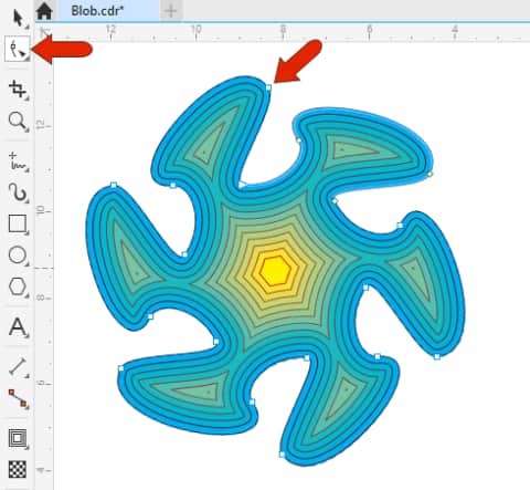 Using the Contour tool in CorelDRAW - Corel Discovery Center