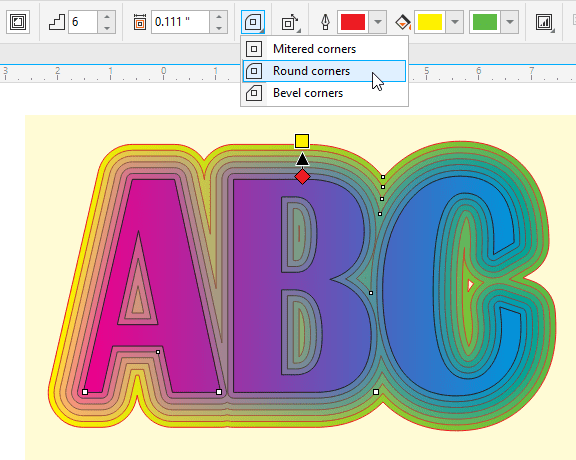 Using the Contour tool in CorelDRAW - Corel Discovery Center