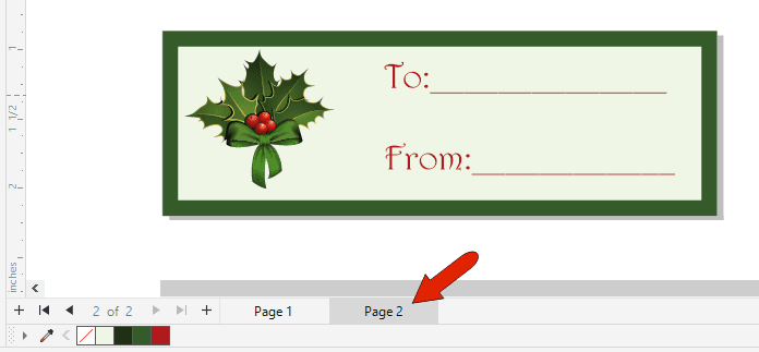 Creating Custom Gift Tags in CorelDRAW