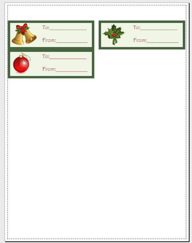 Creating Custom Gift Tags in CorelDRAW