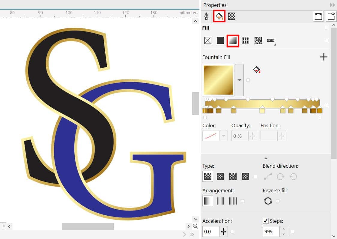Create an interlaced text effect - Corel Discovery Center