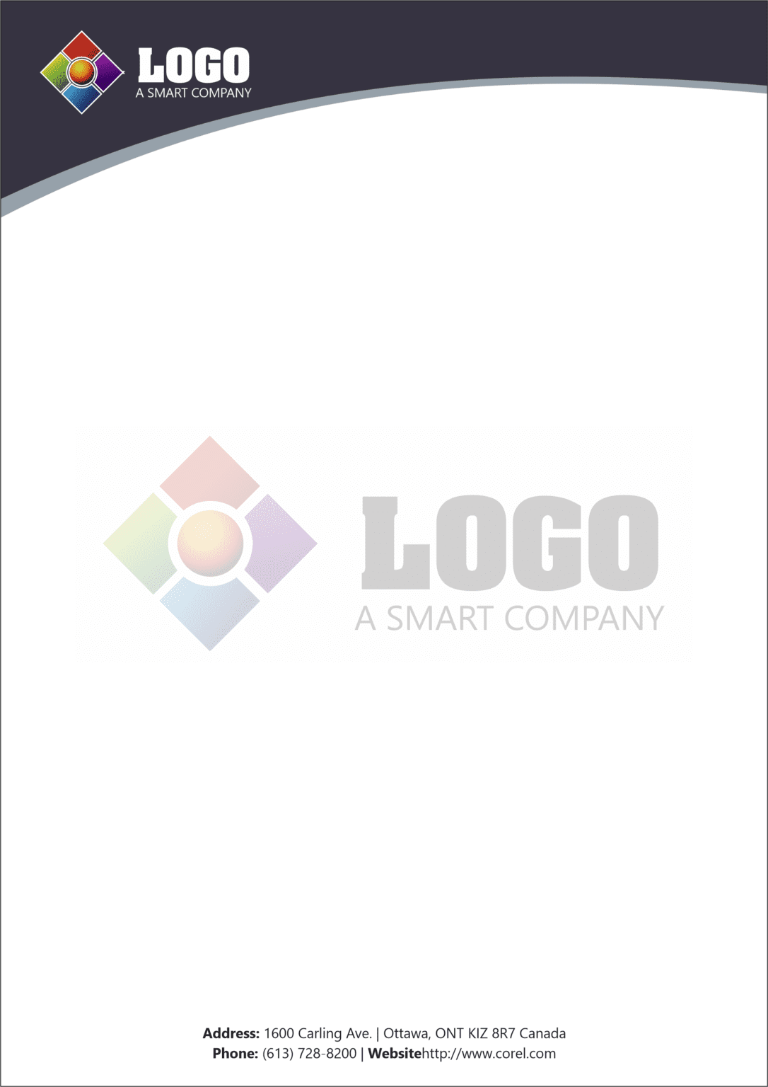 Design a letterhead - Corel Discovery Center