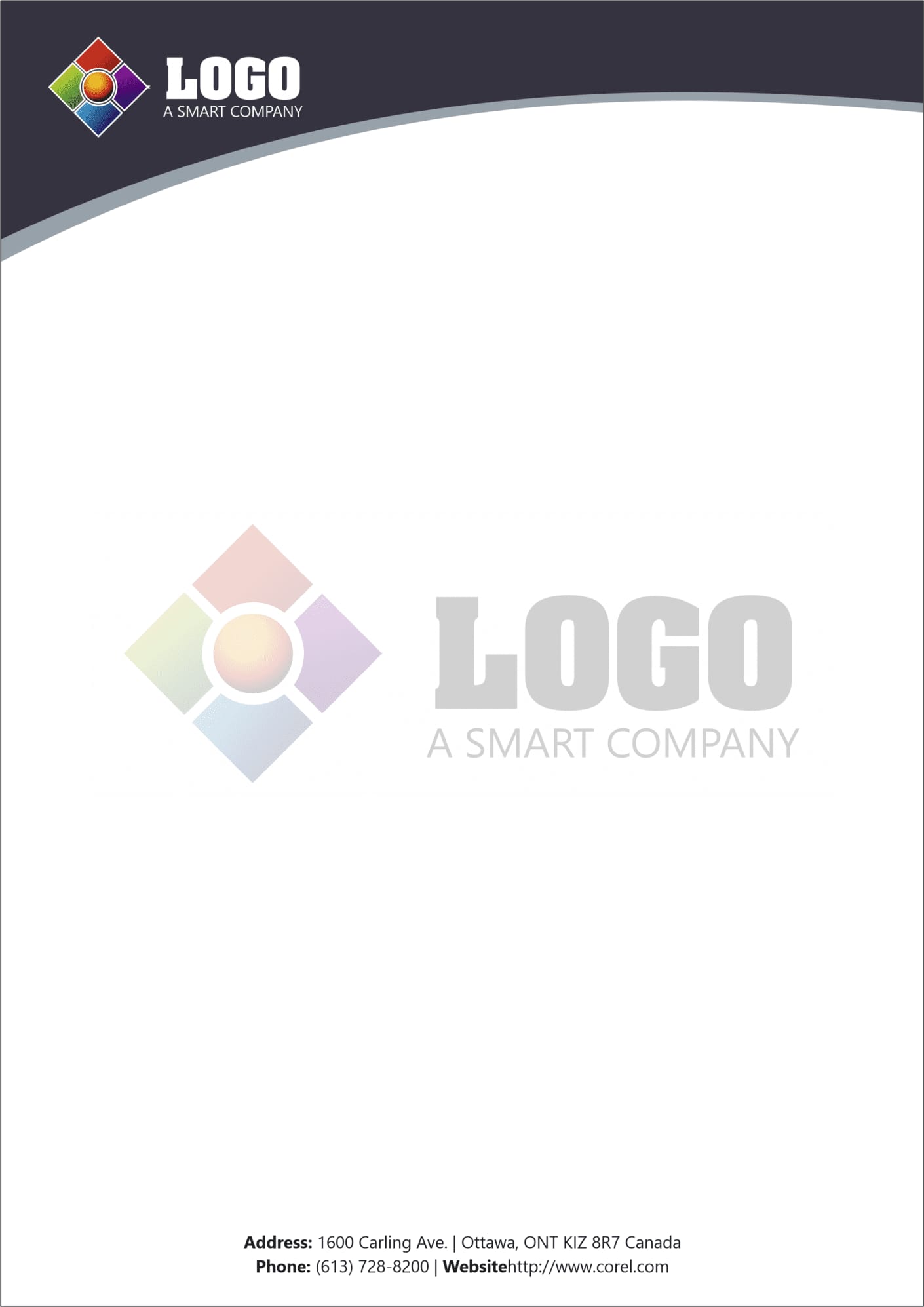 Design a letterhead - Corel Discovery Center