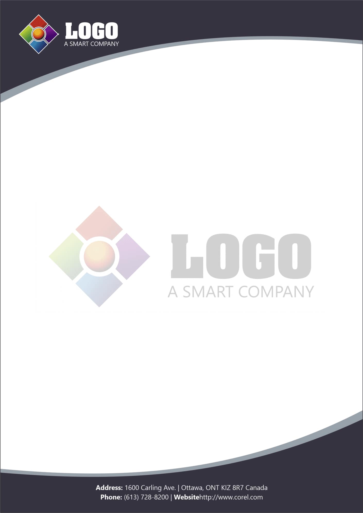 Design a letterhead - Corel Discovery Center