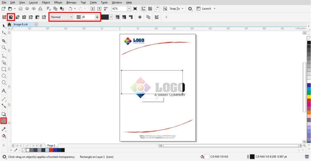 Design a letterhead - Corel Discovery Center