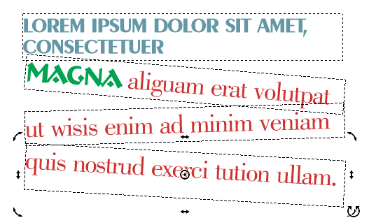 Reshaping and manipulating text with the Shape tool - Corel Discovery ...