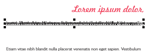 Reshaping and manipulating text with the Shape tool - Corel Discovery ...