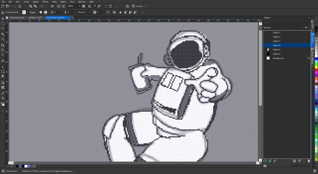 Create a Pixel Art Illustration - Corel Discovery Center