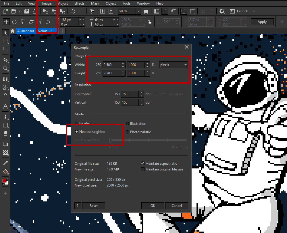 Create a Pixel Art Illustration - Corel Discovery Center