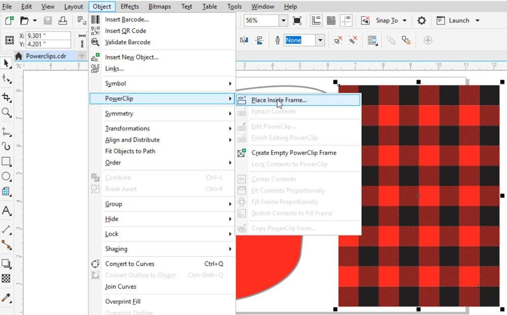 Clipping objects into other objects with PowerClip - Corel Discovery Center