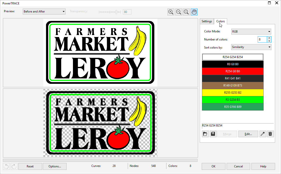 Converting Raster Images to Single-Color Vector - Corel Discovery Center