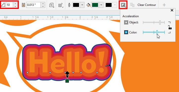 Adding effects to text - Corel Discovery Center