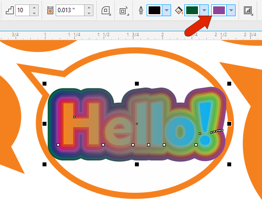 Adding effects to text - Corel Discovery Center