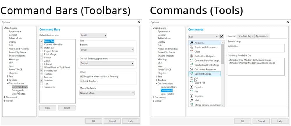 How To Customize The Coreldraw Workspace Corel Discovery Center