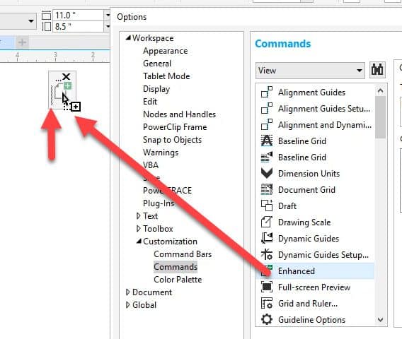 How to customize the CorelDRAW workspace - Corel Discovery Center