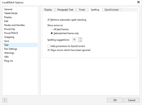 CorelDRAW writing tools - Corel Discovery Center