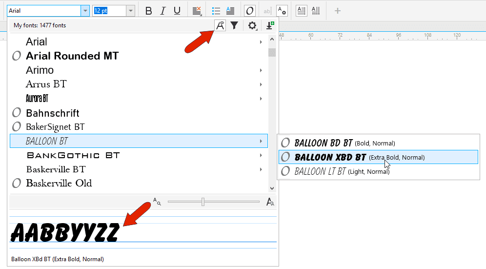 CorelDRAW font management tips - Corel Discovery Center