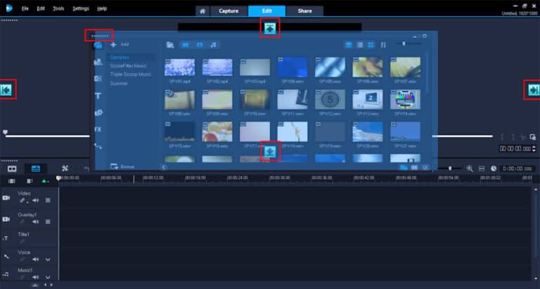 Get to know the VideoStudio workspace - Corel Discovery Center
