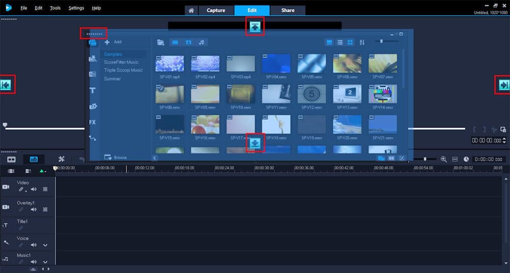 Get to know the VideoStudio workspace - Corel Discovery Center