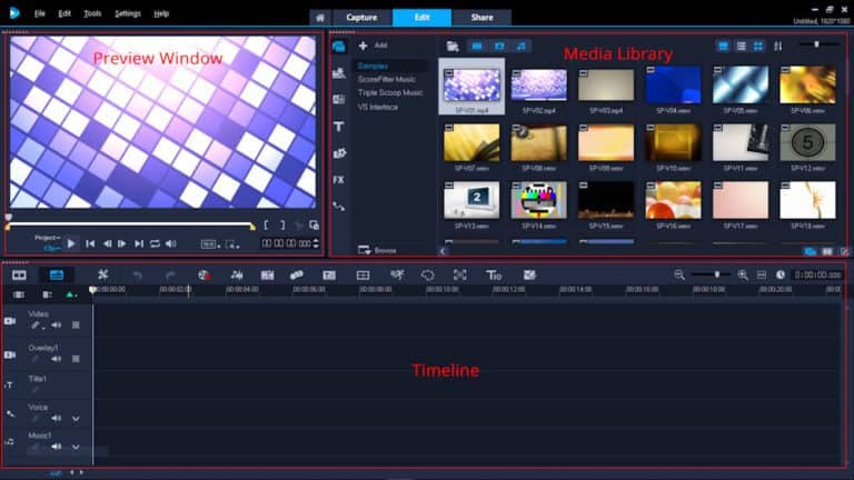 Get to know the VideoStudio workspace - Corel Discovery Center