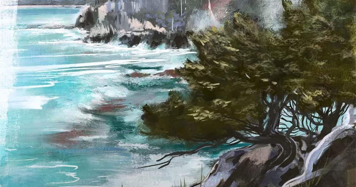 Adding Detail to a Landscape Painting - Corel Discovery Center