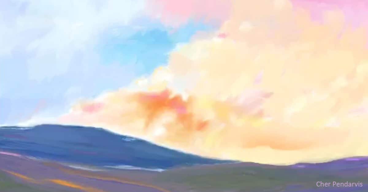 Paint a landscape with Wet Natural Media - Corel Discovery Center