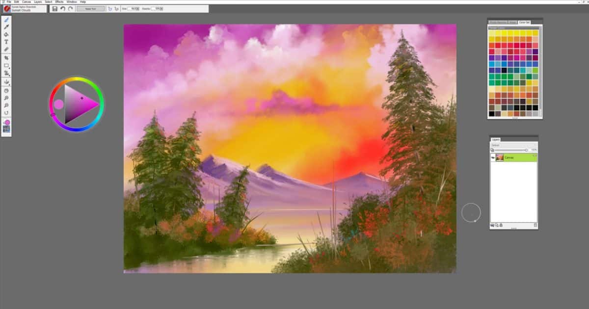 How to Use the Sunset Aglow Essentials Brushes - Corel Discovery Center