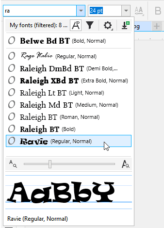 Using the Text Tool in PHOTO-PAINT - Corel Discovery Center