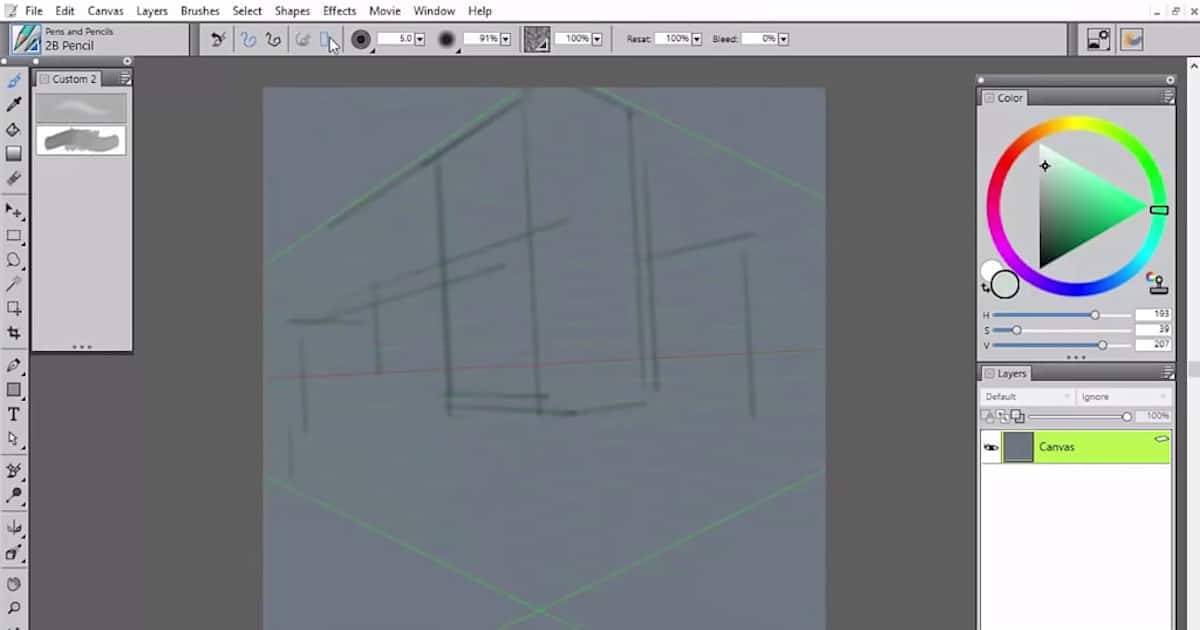 Creating lines with the drawing tools - Corel Discovery Center