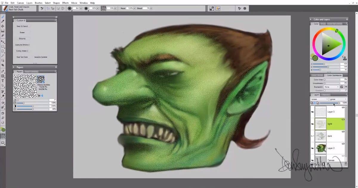 Adding texture to illustrations - Corel Discovery Center