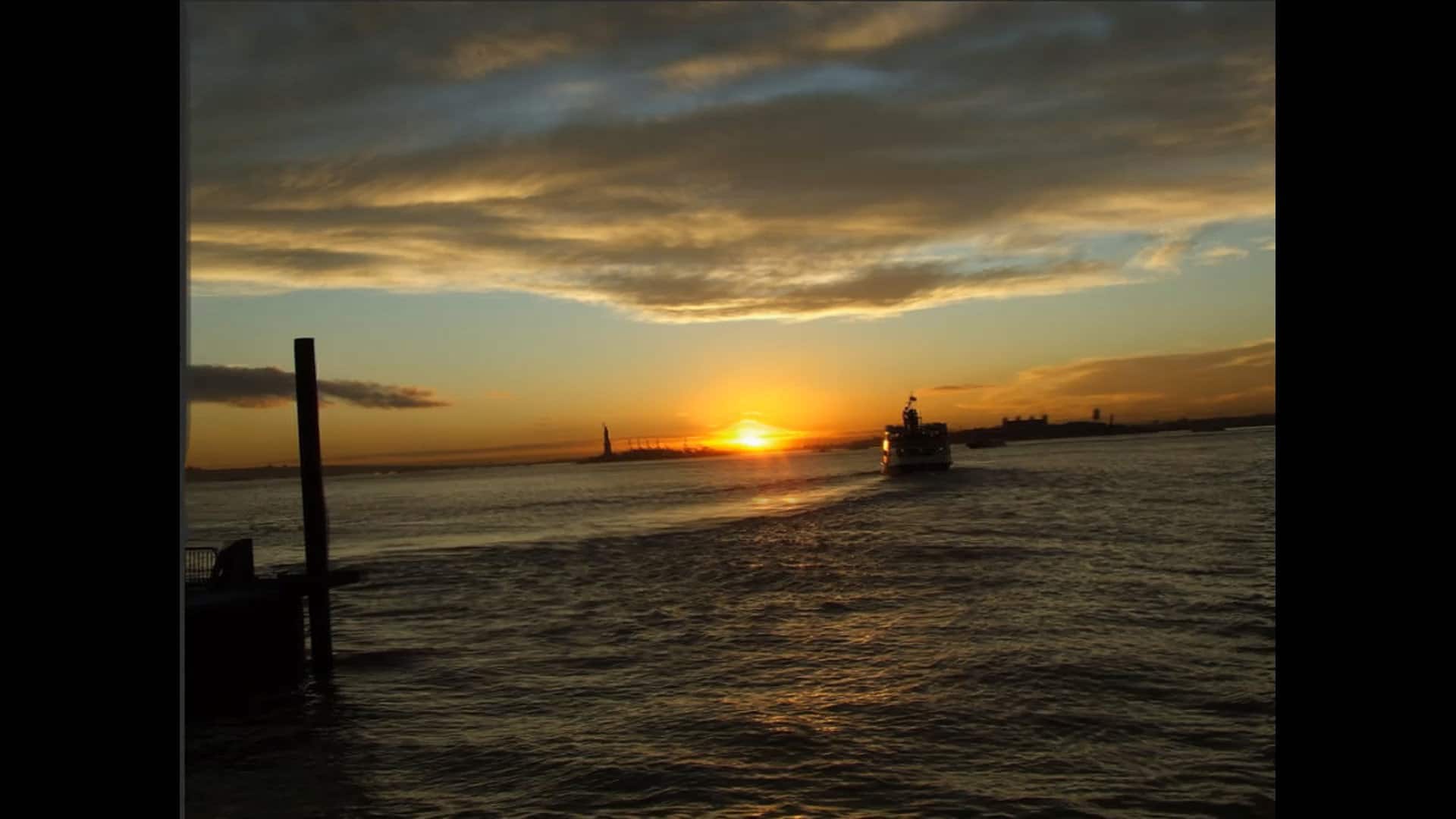 sunset from the pier - Corel Discovery Center