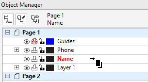 Working with layers in the Object docker - Corel Discovery Center