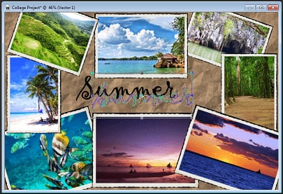 Creating a photo collage - Corel Discovery Center
