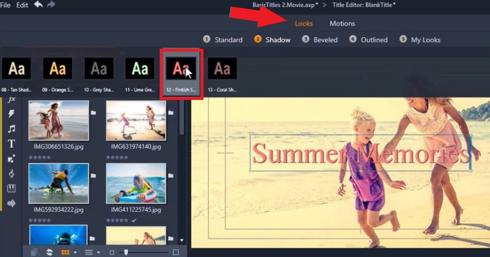 How to add titles - Corel Discovery Center