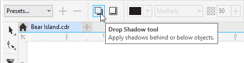 Adding depth with the Shadow tools - Corel Discovery Center