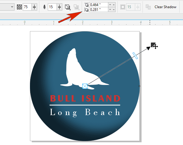 Adding depth with the Shadow tools - Corel Discovery Center