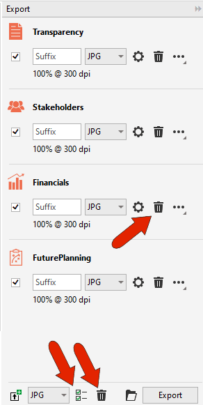 How to export multiple assets at the same time - Corel Discovery Center